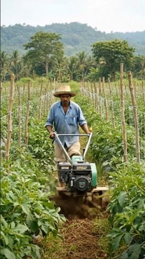 Power Tiller Farming for Higher Crop Yield