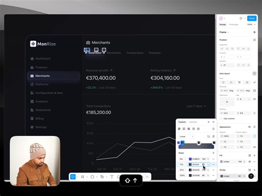 Masterclass on designing a premium dark web app and presenting it beautifully (8-minute speed watch) | Hugeicons