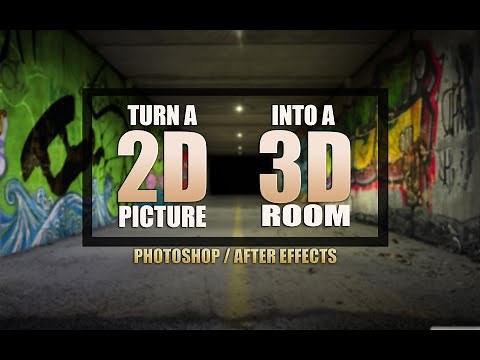 Create a 3D room in After Effects Tutorial