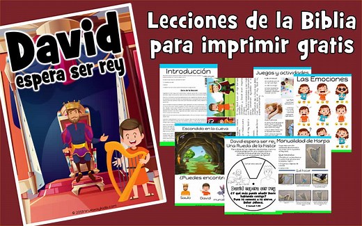 David espera ser rey - lección de la biblia para niños - Trueway Kids