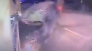 Drunk driver smashes into lorry while racing after drinking seven pints