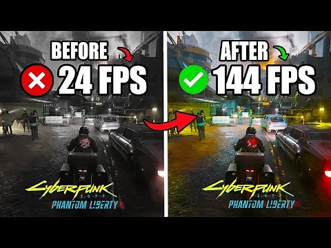 🔧CYBERPUNK 2077 2.0: BEST SETTINGS TO BOOST FPS AND FIX FPS DROPS / STUTTER 🔥 | Low-End PC✔️