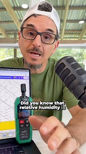 30K views · 357 reactions | For most comfort cooling applications using RH is fine but for critical applications or MAU dehumidification setpoints we need to be looking at dew point or grains/lb of dry air. #hvac #hvactech #hvactechnician #hvacservice | Tony Mormino | Facebook