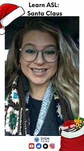 1.6K views · 29 reactions |  Learn how to sign "SANTA CLAUS" in...