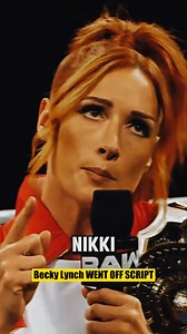 934K views · 26K reactions | Becky Lynch Goes Off Script—Nikki Bella Breaks Down in Front of the WWE Universe #shorts #wwe #beckylynch #nikkibella #raw #SmackDown | Wrestlestats | Facebook