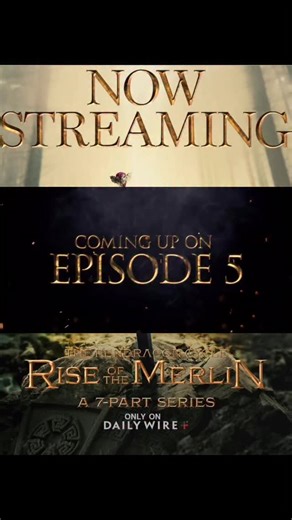 The Pendragon Cycle - Rise of The Merlin Episode 5 Teaser 🎬 Thursdays on @dailywireplus 🔥 #thependragoncycle #merlin #arthur | Thor Rosland