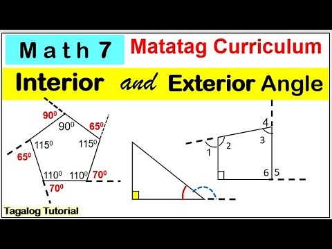 MATH 7 INTERIOR and EXTERIOR Angle of Polygon #math7matatag #matatagcurriculum #geomerty #grade7