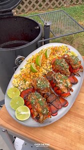 102K views · 3.8K reactions | Lobster Tails with Grilled Corn 咽燎 | Over The Fire Cooking by Derek Wolf | Facebook