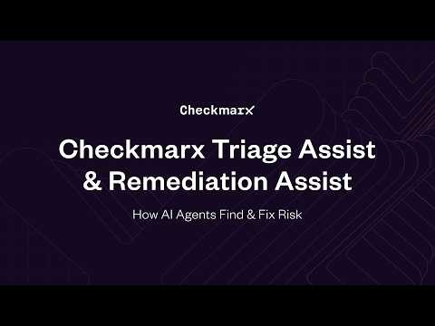 Checkmarx Triage Assist & Remediation Assist demo