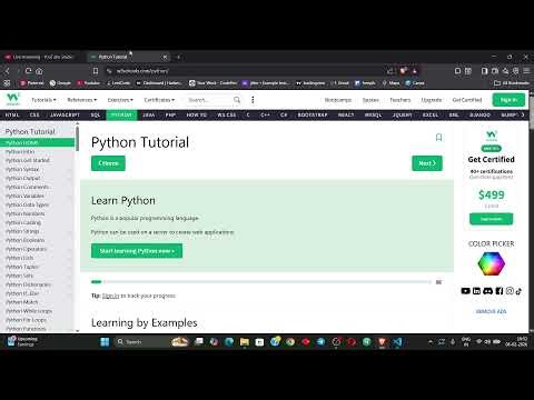 Learning AI From Zero – Python Basics | Live Study With Me | Day 6