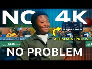 Get 4K RESOLUTION on ATEM MINI PRO ISO with ORIGINAL Camera Files
