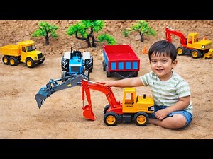 Bridge Making With Mini JCB