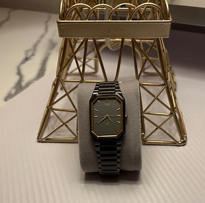 Vintage Citizen Quartz Men’s Watch –black & Gold Tone – Classic Dress Style - Etsy