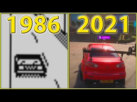 Evolution of Open World Driving Games 1986 - 2021