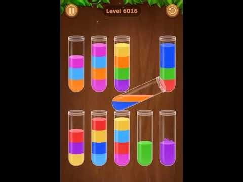 Water Sort - Color Sort Game Level 6011 - 6020 Walkthrough | PuzzleChallenge ✔️
