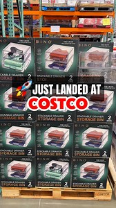 5.5K views · 62 reactions | Costco has the Bino Stackable Storage Drawers 2-pack for $23.99, and they’re a game-changer for home organization. Stack them in closets, under sinks, or in your pantry—share with a friend who loves a tidy space! #costcofinds #costcowonders #costcoinfluencer #costco #storagesolutions #homeorganization #binostorage #costcodeals #stackabledrawers #costcohome | Costco Wonders | Facebook