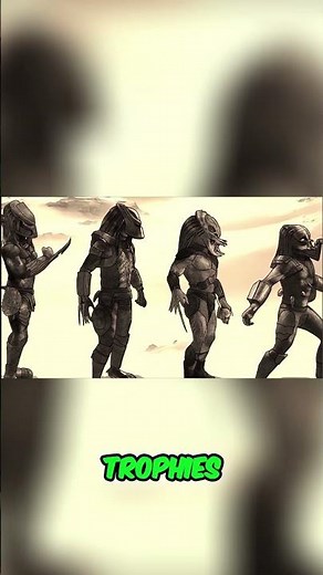 Predators' Ruthless Hunt Strength Earns Respect in Yautja Society #scary #darkhistory #horrortok