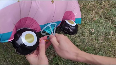 Ice Cream Balloon Column Stand Kit and Paper Lantern 2 Sets 5 Feet with Reusable Metal Telescopic Design for Ice Cream Parties, Birthday Decorations for Girls,Wedding, Baby Shower