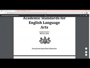 PA Common Core Standards