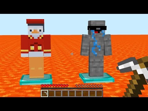 ENTE ODER ALPHA, WER ÜBERLEBT LÄNGER in Minecraft?!