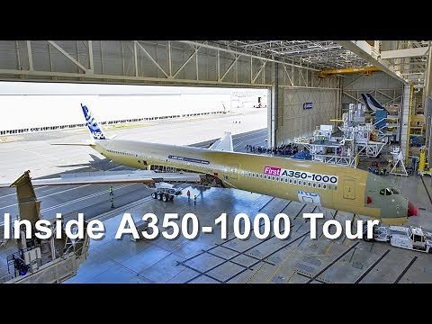Inside the A350-1000 Airbus Test Plane
