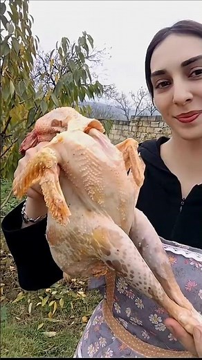 qızardılmış çolpa və spagetti 😍#kəndhəyatı #kəndçolpsı