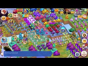 Merge Magic! Exalted Waterfall Wonder (Blessed Trees) Part 1 created from Humble & Noble Chests 🪄