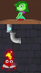 724K views · 10K reactions | Help Joy put out the fire Inside out 2 | Reel Minecraft animation | Facebook