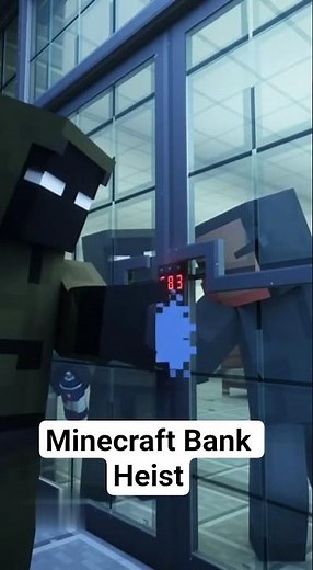 Minecraft Bank Heist – Epic Chase & High-Speed Escape | Cinematic 60FPS Short