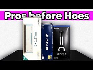 Unboxing every Sony PlayStation Pro + Gameplay | PSX, PS4, PS5