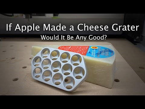 Machining Apple's Mac Pro Grille on a CNC