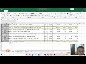 How to convert RAPBS PDF file in ARKAS to Excel