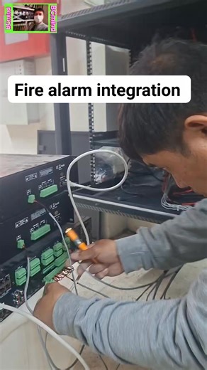 Paano gumagana ang public address sound system na nka konek ng fire alarm system #firealarmsystem | BCmind