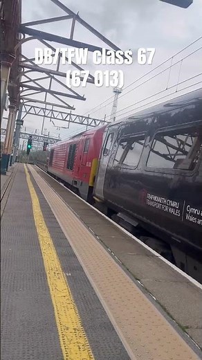 Transport for Wales class 67 at Crewe! ￼ #britishrailways #railway #train