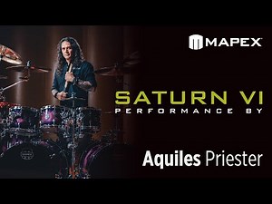 Mapex 2025 New Saturn VI | Aquiles Priester Drum Playthrough of “I Wanna Be Somebody” by W.A.S.P.