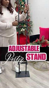 Adjustable Poster Stand