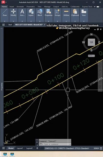 Civil 3D Converted Data ⚙️ – Get Coordinates & Elevation in ONE CLICK! 🚀 #autocad #xyz #lisp