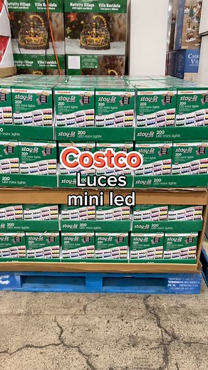 37K views · 327 reactions | Nuevo juego de 200 luces mini led,con 12 opciones de color,incluye control remoto! #costco #costcofinds #costcowholesale #luces #lucesdenavidad #facebookreel #virals | Costco_soytufan | Facebook