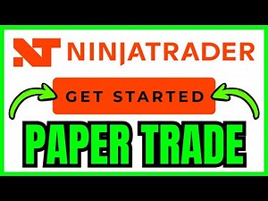 How To PAPER TRADE On NinjaTrader (QUICK & EASY) 2026