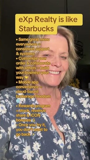 Think about it—eXp is a lot like Starbucks