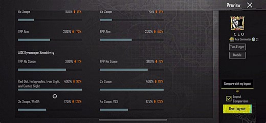 Best sense for one plus 9pro (code : 1-7569-0819-3822-9603-472) Control : 1-7569-0819-3822-9603-473 @.. #pubgm #699Nasir #sensitivity #pubgmobile #pubgmobilec8s23