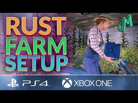 Farm Basic Setup Cultivator Guide 🛢 Rust Console 🎮 PS4, XBOX