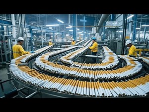 How Cigarettes Are Made in a Mega Factory: From Tobacco Leaf to Millions of Cigarettes Daily