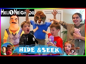 Hello Neighbor: Hide & Seek In Real Life! NEW GAME / Steel Kids