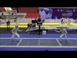 China v Korea: Men's Sabre Team Semifinals 2018 Bangkok Asian Championships