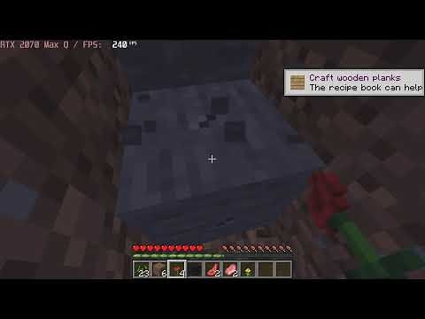 🎮 NVIDIA GeForce RTX 2070 Max-Q - Minecraft gameplay benchmarks (1080p)
