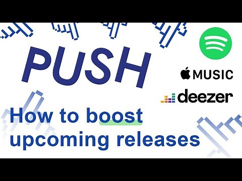 PUSH.fm Pre-saves | How to Create a Free Pre-Save Link