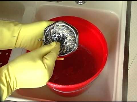 Do-it-Yourself : Shower Head Descaling