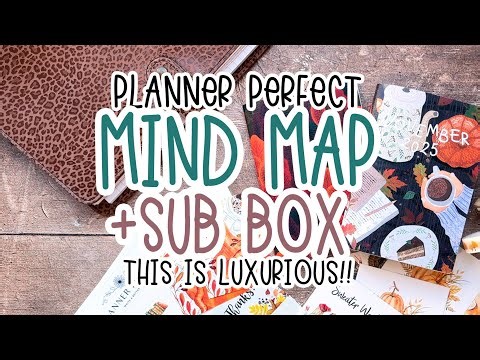 Planner Perfect’s Mind Map: The Ultimate Command Center | + the November Sub Box Unboxing