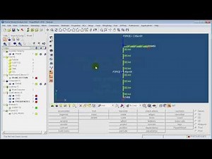 Hypermesh 02 - 1D Frame - Modal Analysis